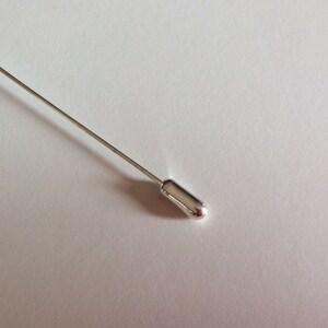 Vintage Style Hat Pin, Classic Stick Pin, Shawl Pin, Scarf Pin, Crystal ...