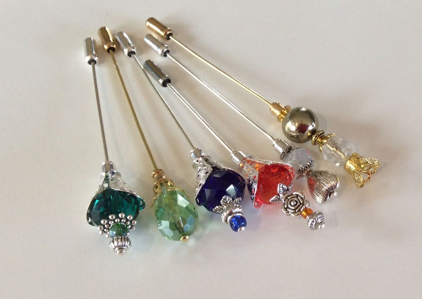 Vintage Style Hat Pin Classic Stick Pin Shawl Pin Scarf - Etsy