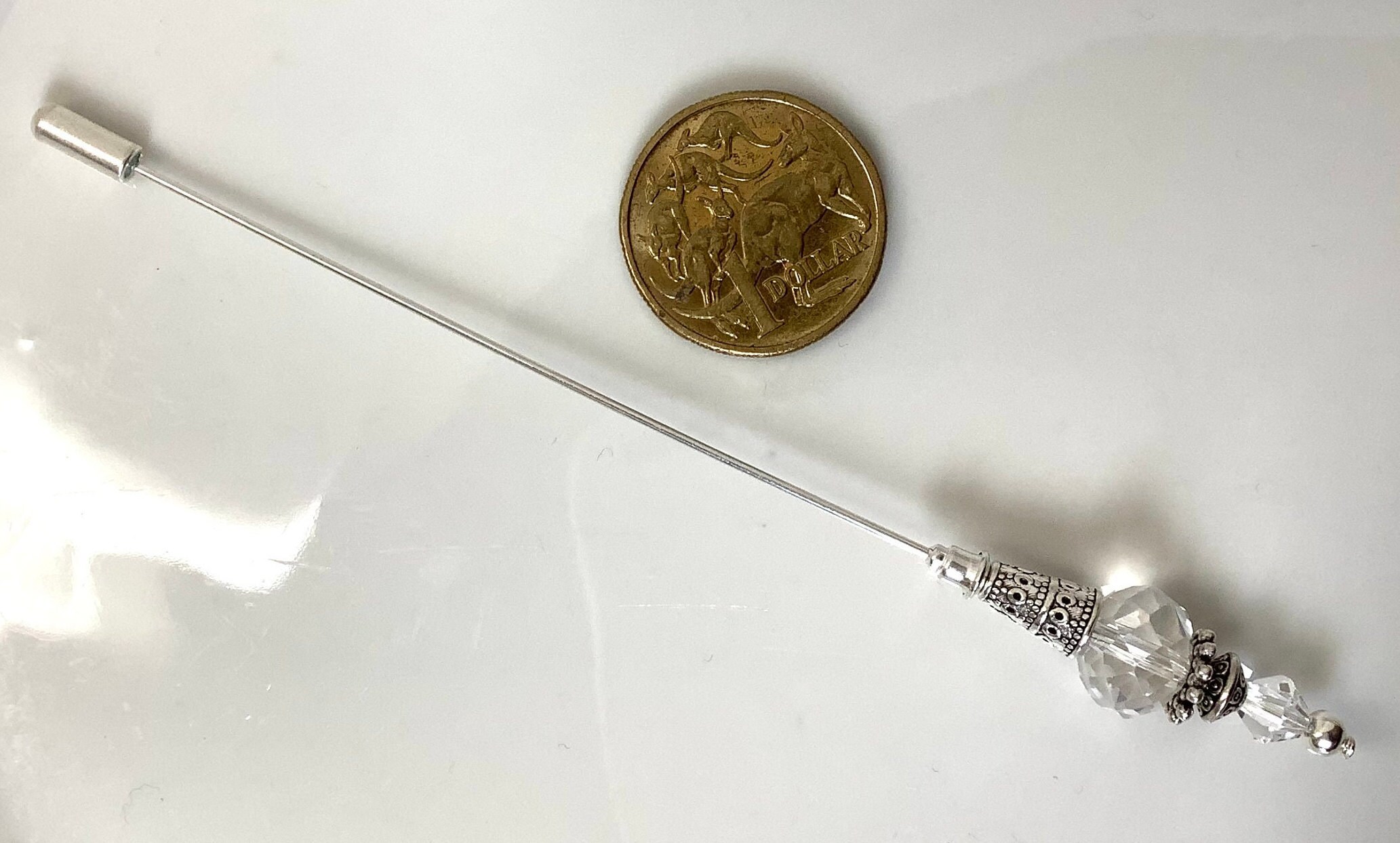 Vintage Style Hat Pin Classic Stick Pin Shawl Pin Scarf - Etsy