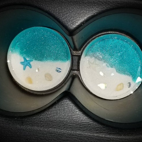 Sea Turtle Personalized Car Coasters Set of 2 Customized | Etsy