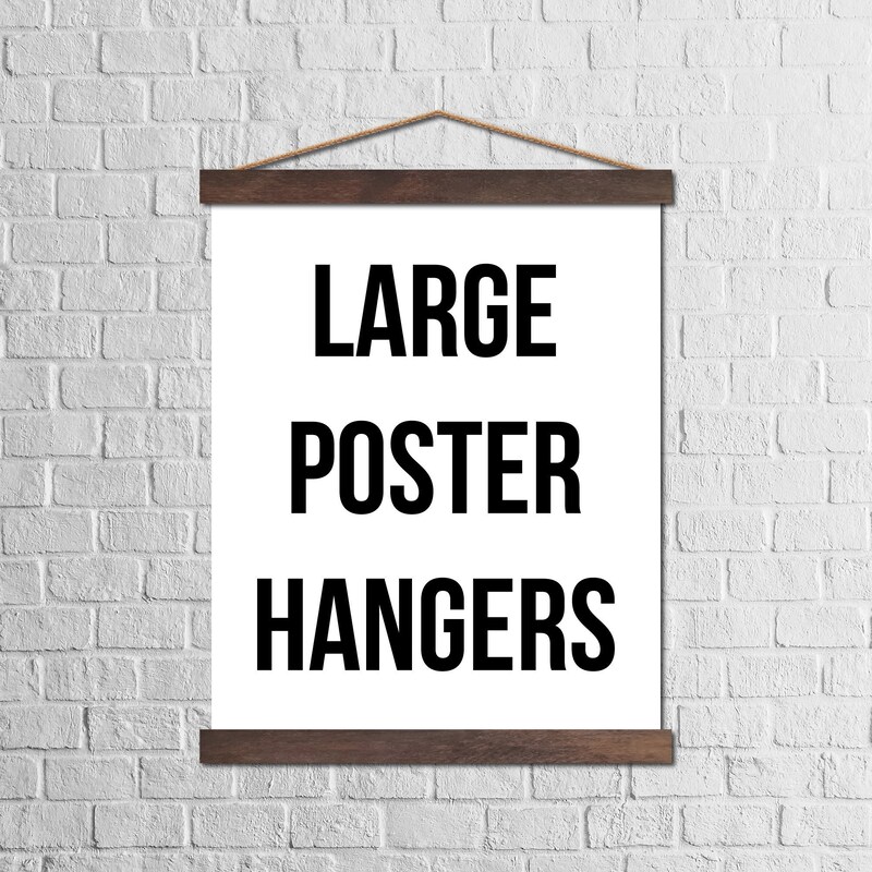 Magnetic Poster Hanger - Etsy