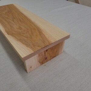 Wooden Desktop Monitor Riser and Desk Organizer for Computer and Laptop ...