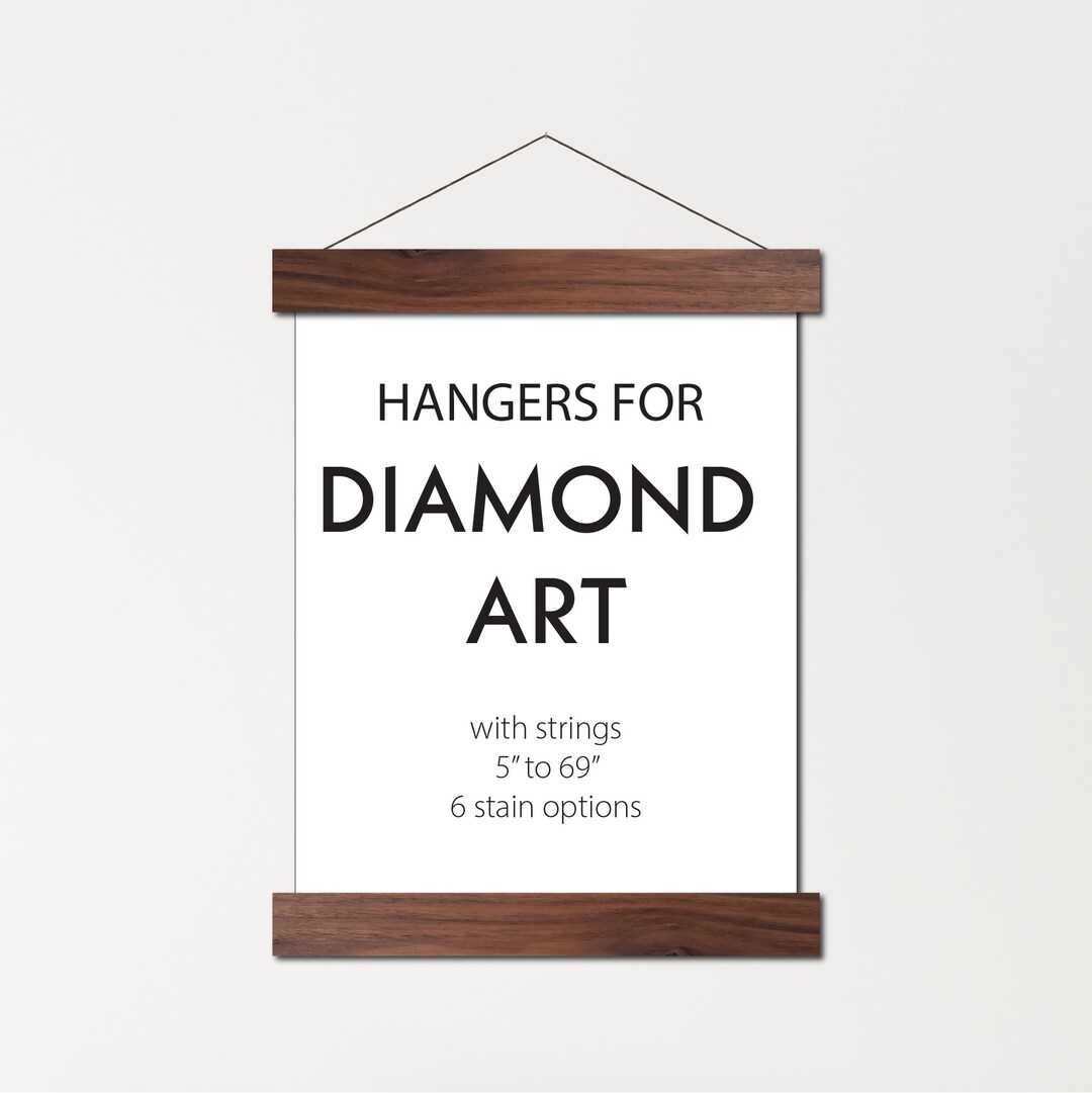 Hangers for Diamond Art - With String - Frame for Thicker Items - No ...