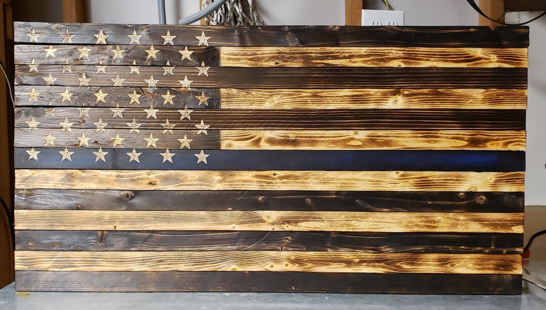 Thin Blue Line Flag - Etsy