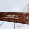Circuit Board Desk Name Plate / Modern Office Decor / Tech Geek ...