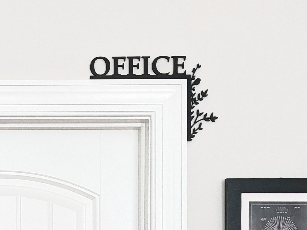 Office Door Topper / Over the Door Sign / Office Door Sign / - Etsy