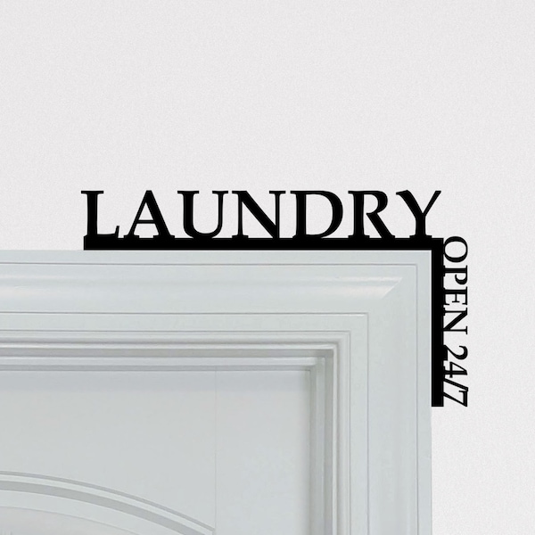 Laundry Room Door Sign - Etsy