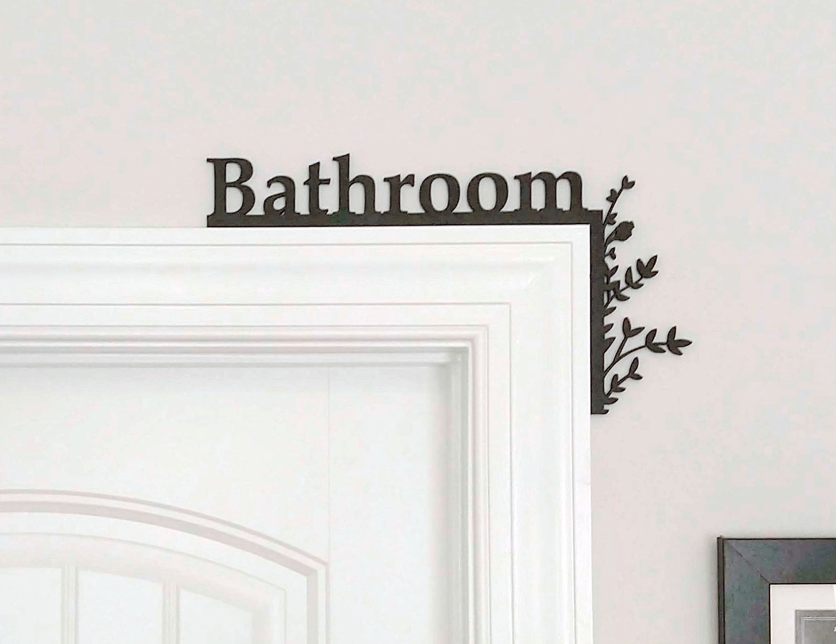 Home Bathroom Door Sign Please Remember Bathroom Rules Door Sign