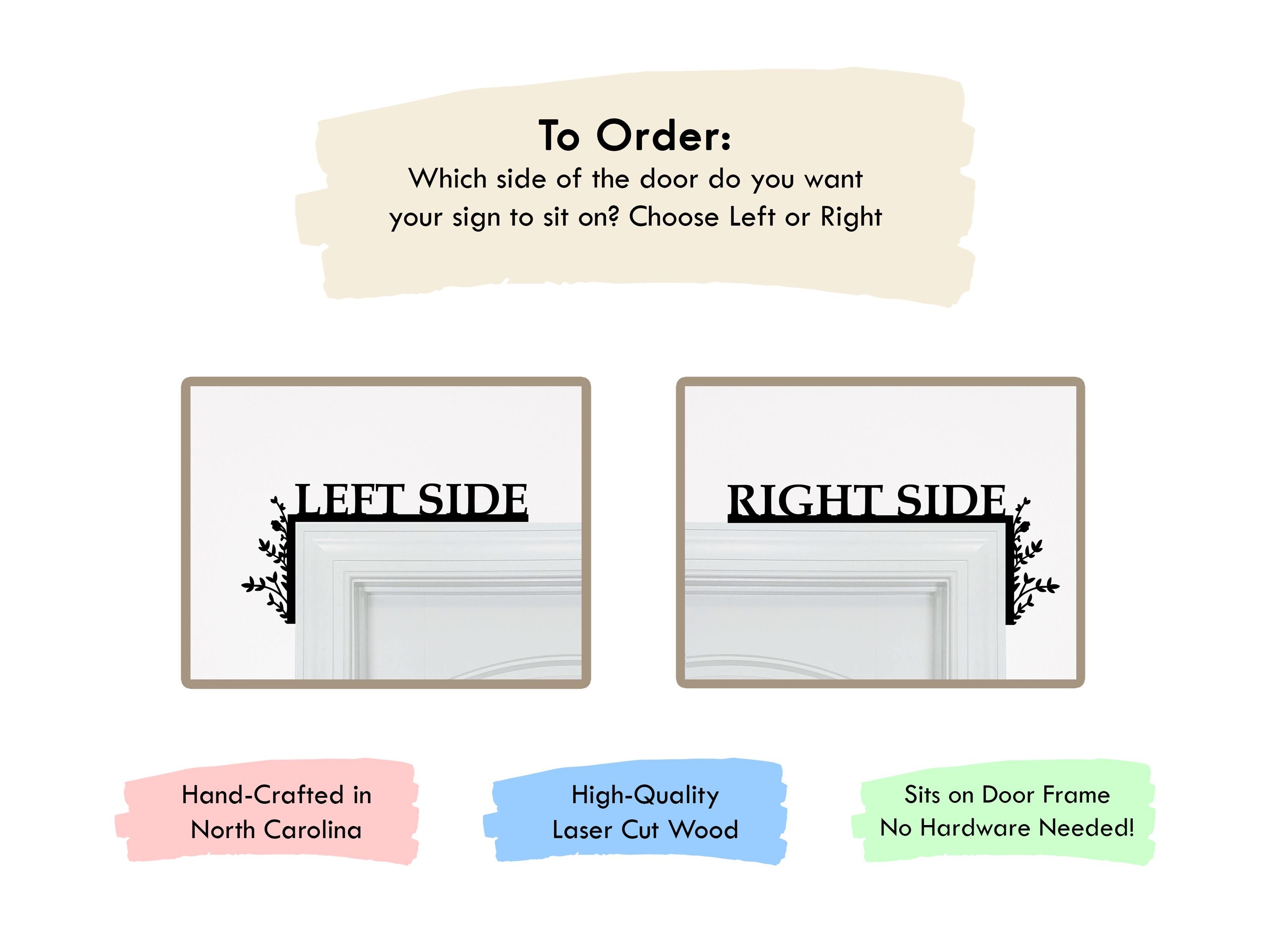 Owner's Closet Door Topper Sign: Airbnb, Rental Home Decor - Etsy