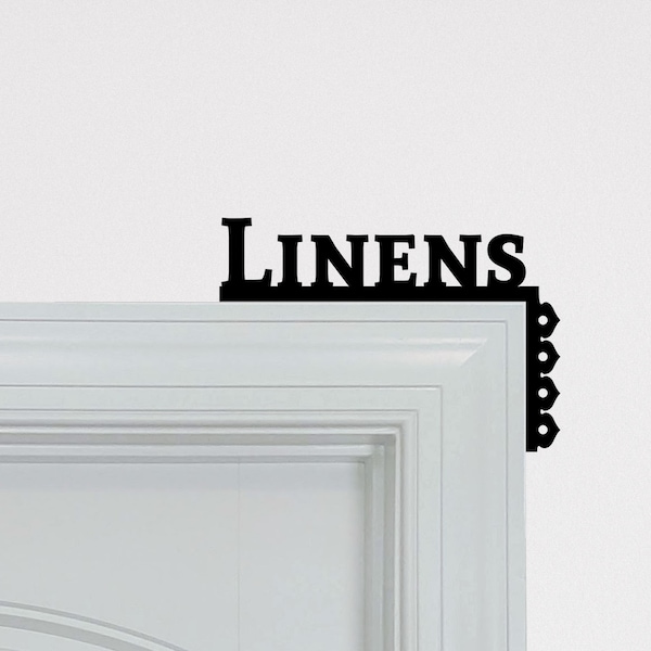 Linen Closet Sign - Etsy