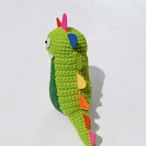Crochet Dinosaur Avocado, Dinosaur Avocado Plush, Stuffed Dinosaur ...