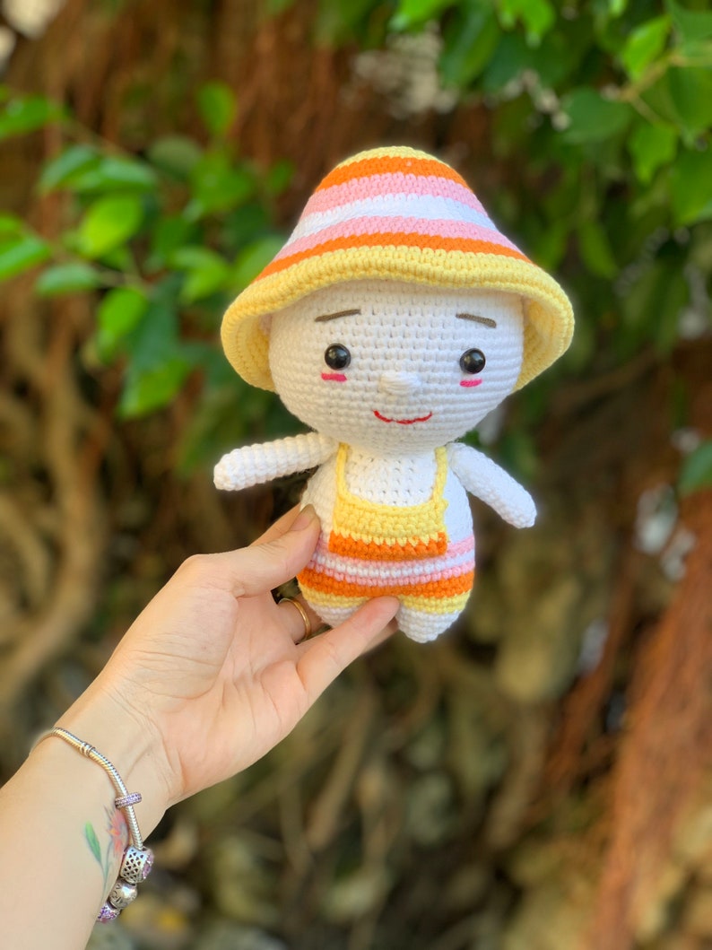 Mushroom Crochet Doll, Mushroom Pride, LGBT Mushroom, Rainbow Mushroom ...