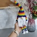 Crochet Pride Gnome, Lgbt Gnome, Rainbow Gnome, Gnome Stuffed Animal ...