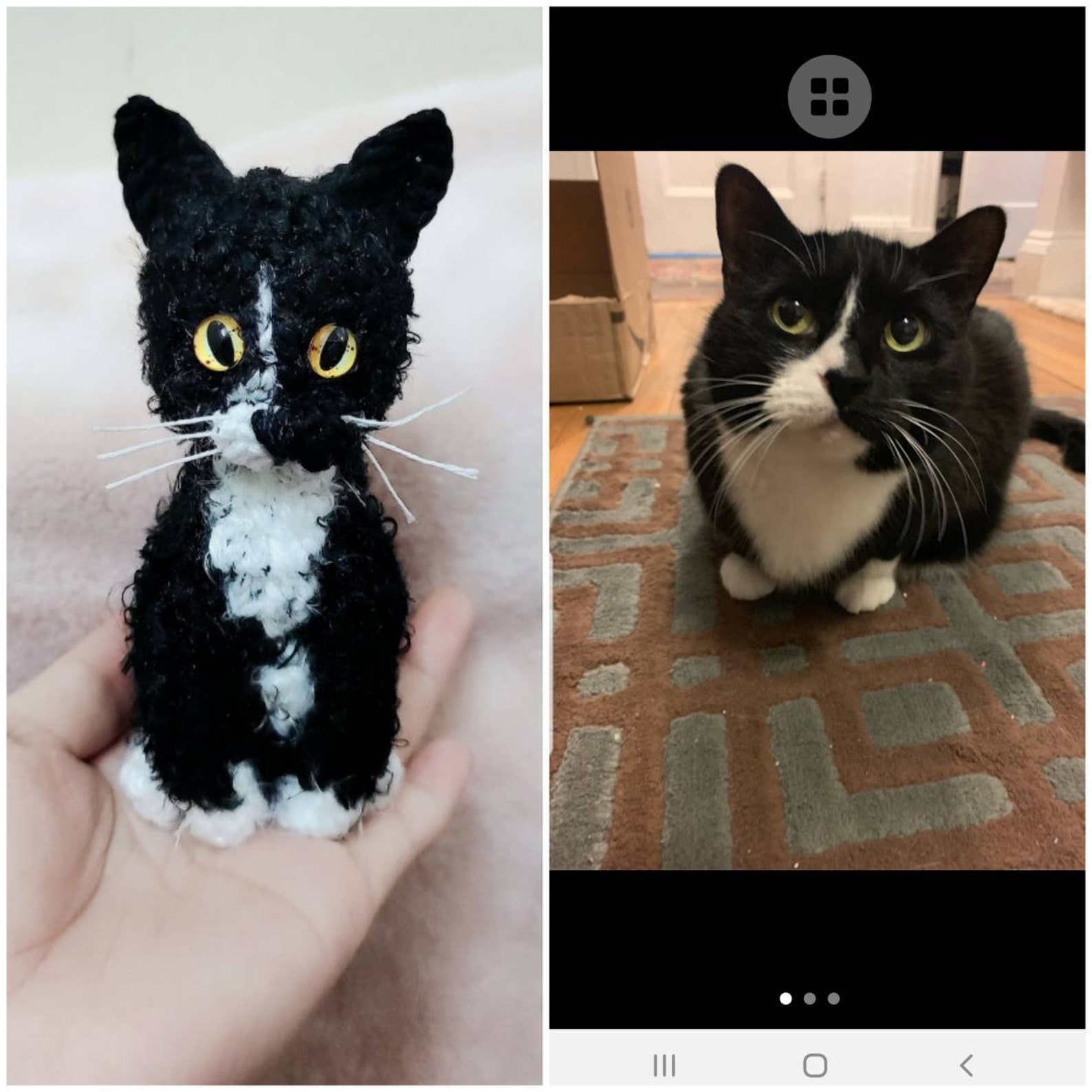 Custom Crochet Cat Amigurumi Custom Pets Crochet Pet | Etsy