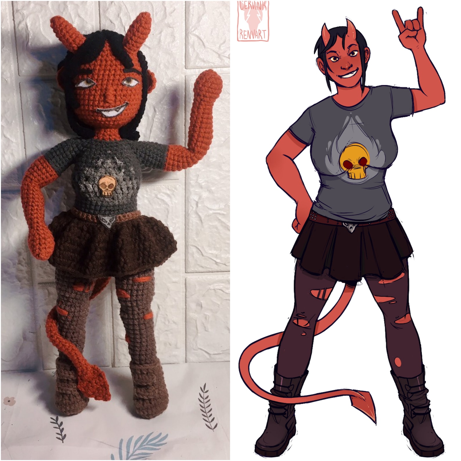 Custom Plush Commission, Custom Plush Doll, Custom Crochet Doll, Custom ...