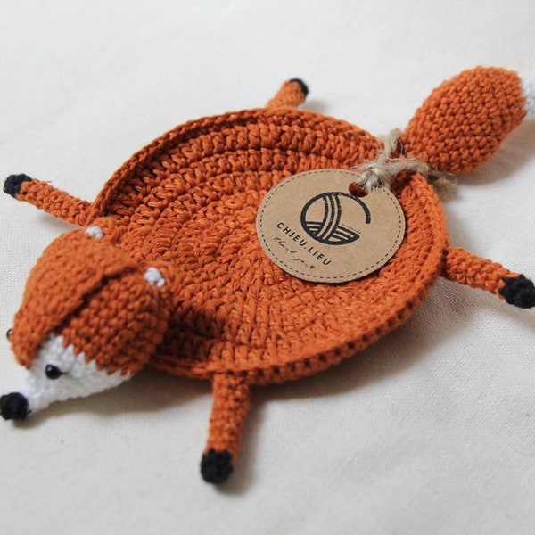 Fox Coaster - Etsy