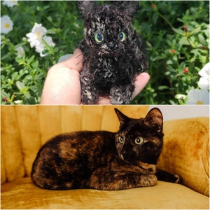 Custom Cat Plush, Custom Crochet Cat, Custom Stuffed Cat, Custom Pet ...