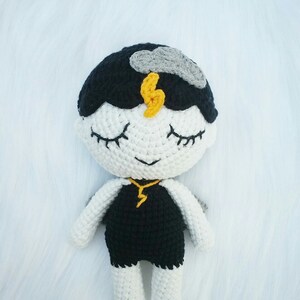 Crochet Weather Doll, Handmade Weather Doll, Crochet Rainbow Doll ...