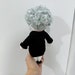 Crochet Beethoven, Beethoven Doll, Beethoven Plush, Stuffed Beethoven ...