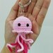 Set of 2 Fish Keychain, Crochet Animal Keychain, Handmade Amigurumi ...