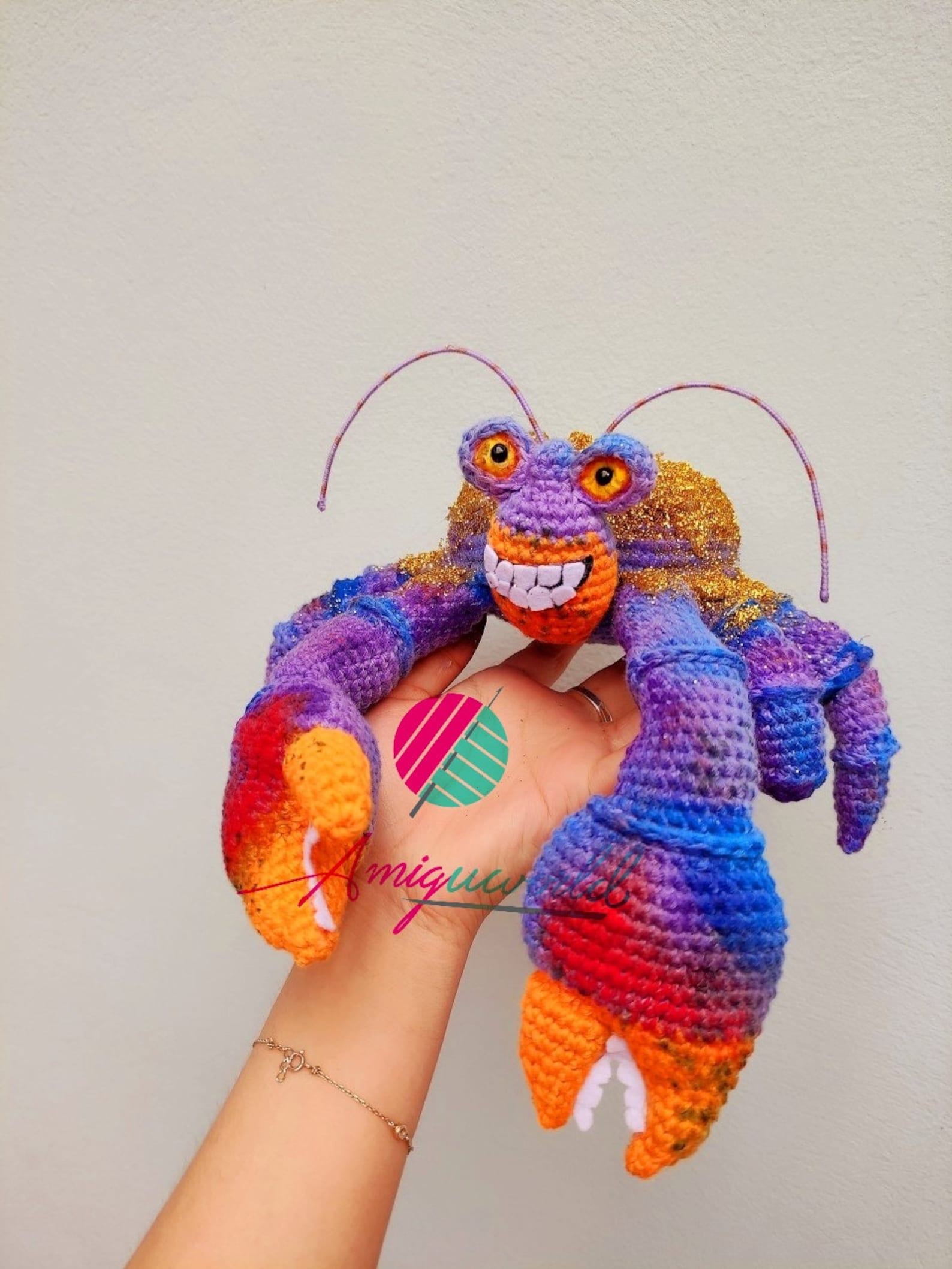 Tamatoa Crochet Doll Handmade Tamatoa Tamatoa Plush Stuffed | Etsy