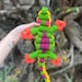 Crochet Bead Lizard, 90s Bead Lizard, Custom Bead Lizard, Bead Lizard ...