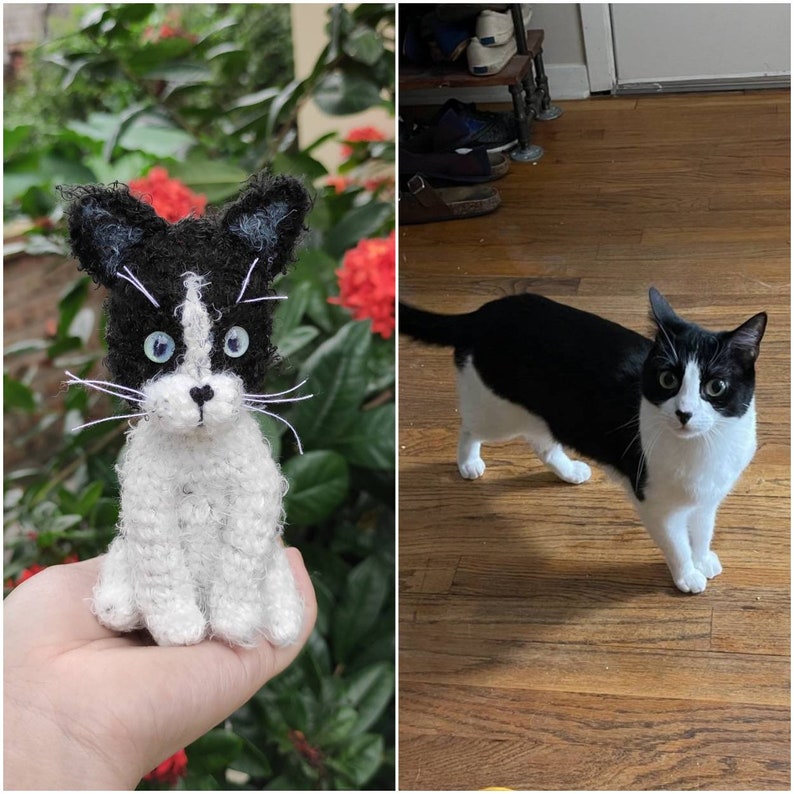 Custom Crochet Cat Amigurumi Custom Pets Crochet Pet | Etsy