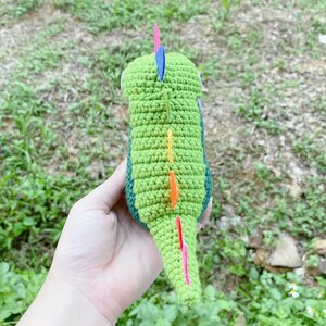 Crochet Dinosaur Avocado, Dinosaur Avocado Plush, Stuffed Dinosaur ...