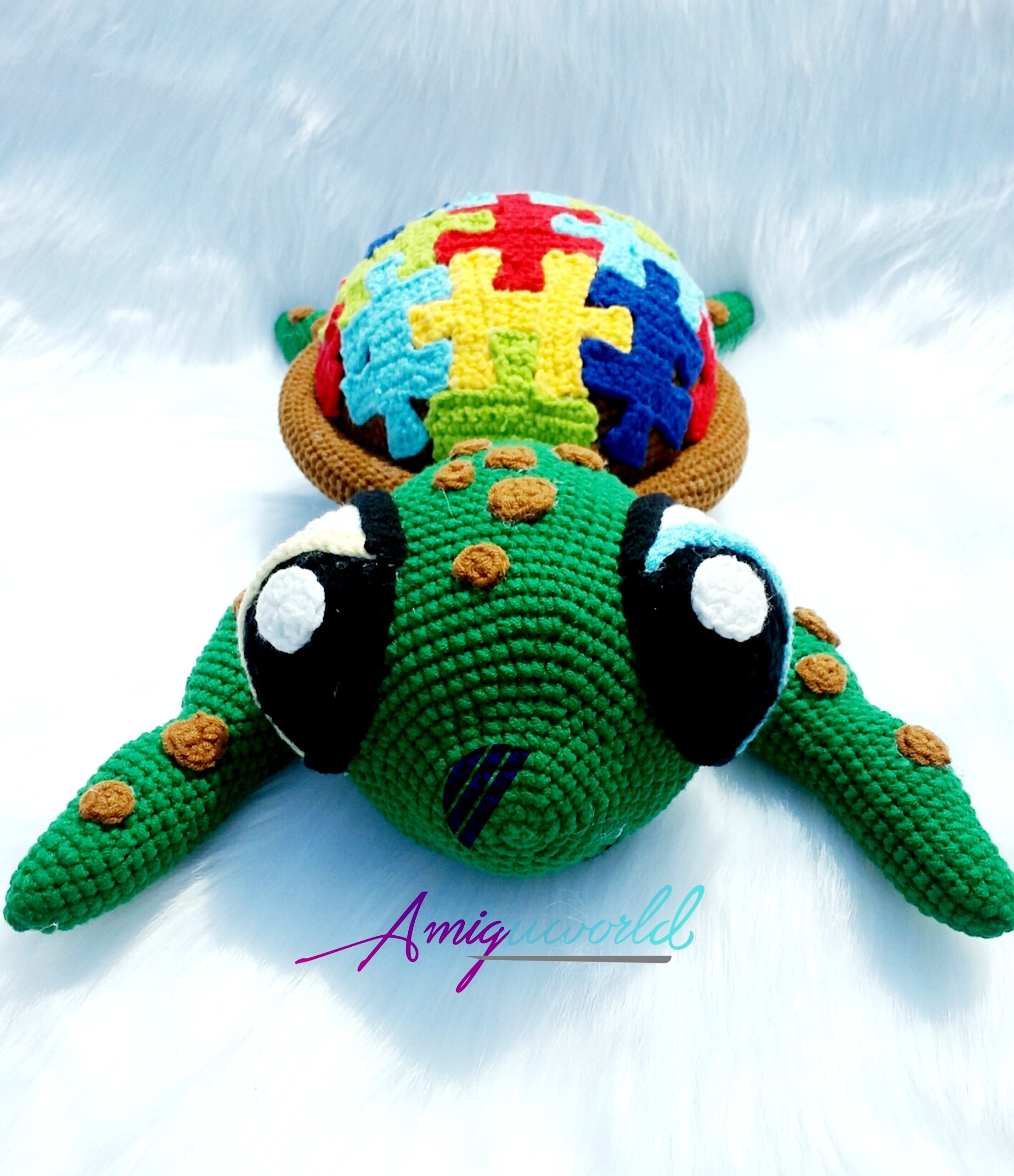 Crochet Autism Turtle Amigurumi Autism Turtle Autism - Etsy Ireland