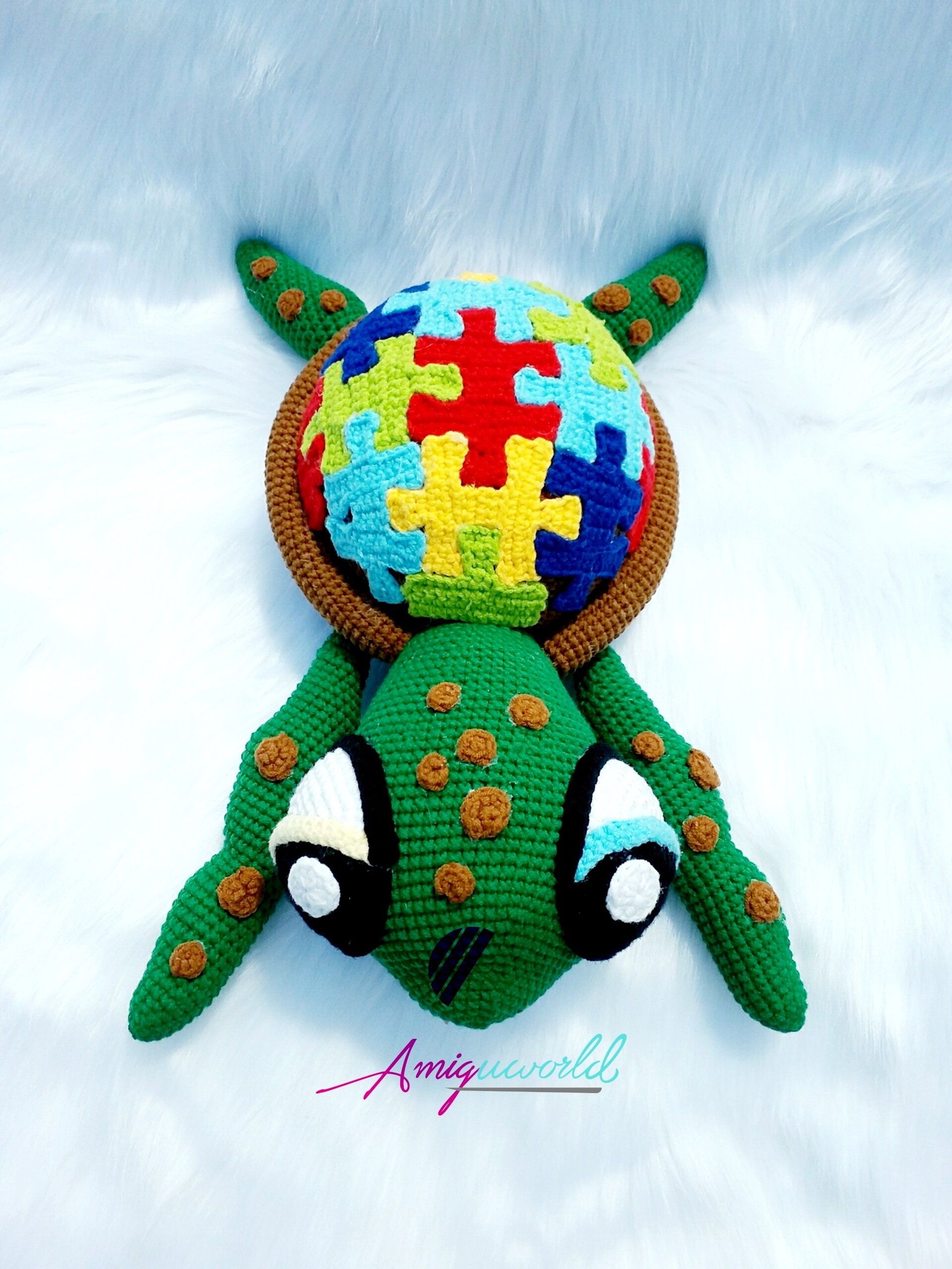 Crochet Autism Turtle Amigurumi Autism Turtle Autism - Etsy Ireland