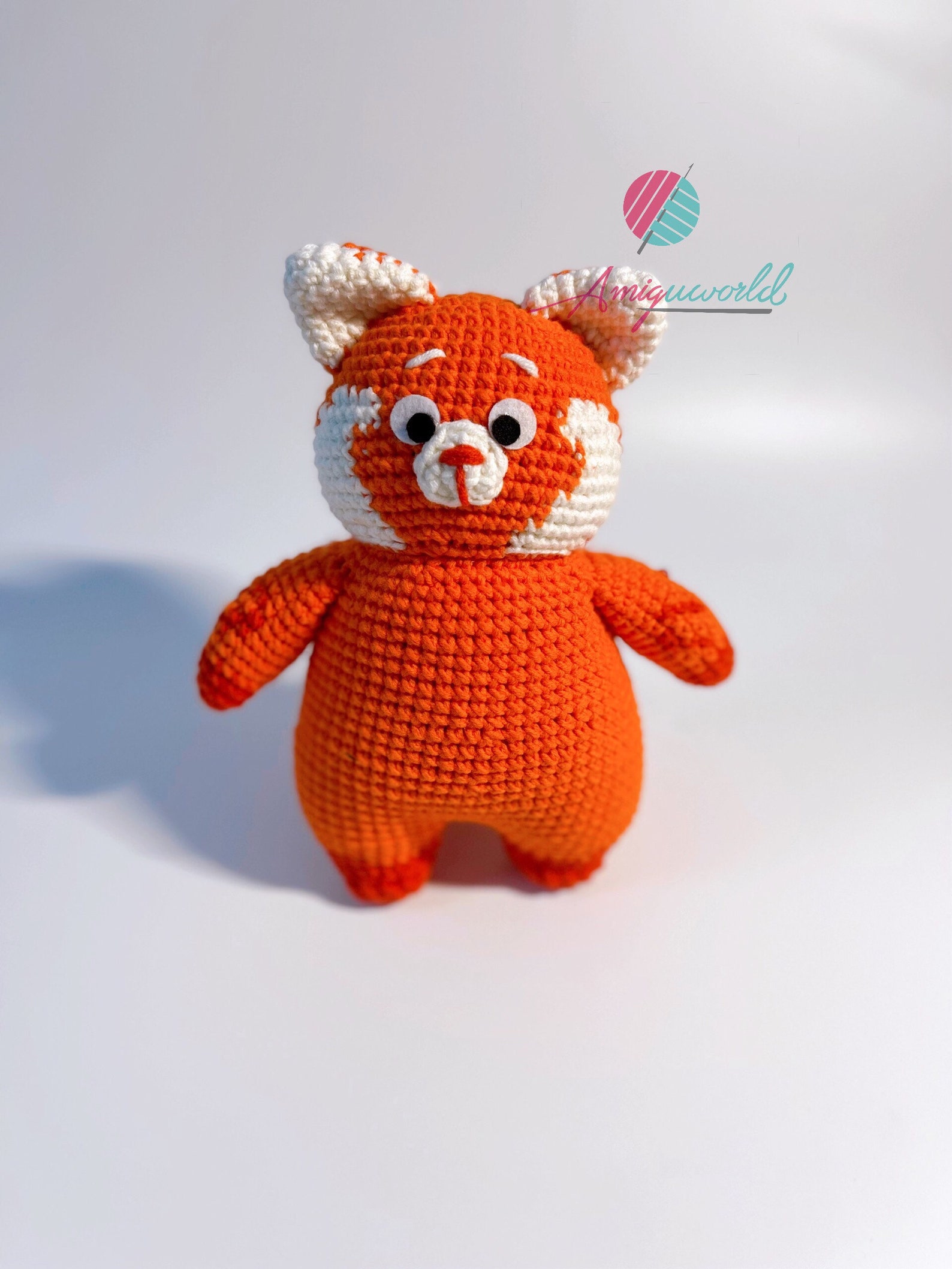 Crochet Red Panda, Red Panda Plush, Stuffed Red Panda, Red Panda Toy - Etsy