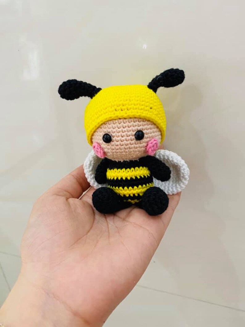 Set of 3 Crochet Insect Doll Crochet Butterfly Doll Crochet | Etsy