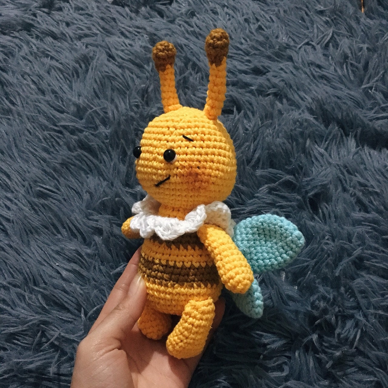 Crochet Bee Doll, Crochet Bumblebee, Handmade Bee Doll, Amigurumi Bee ...