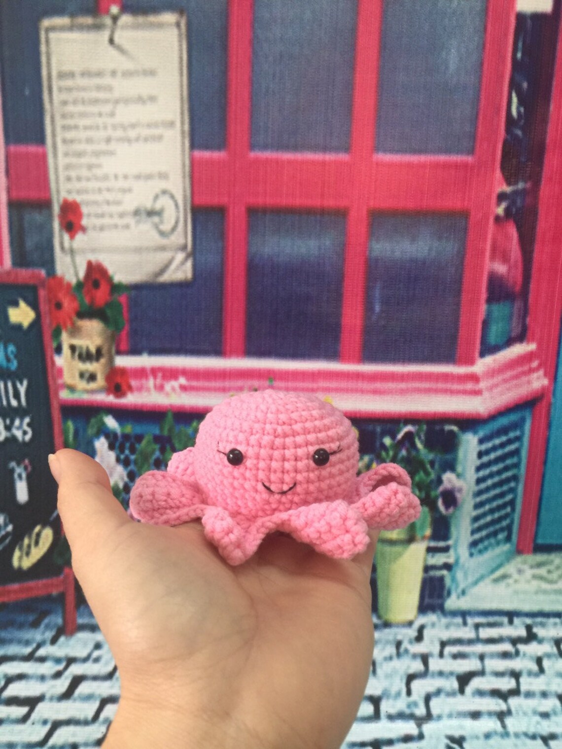 Crochet Octopus Reversible Octopus Octopus Keychain Flip - Etsy