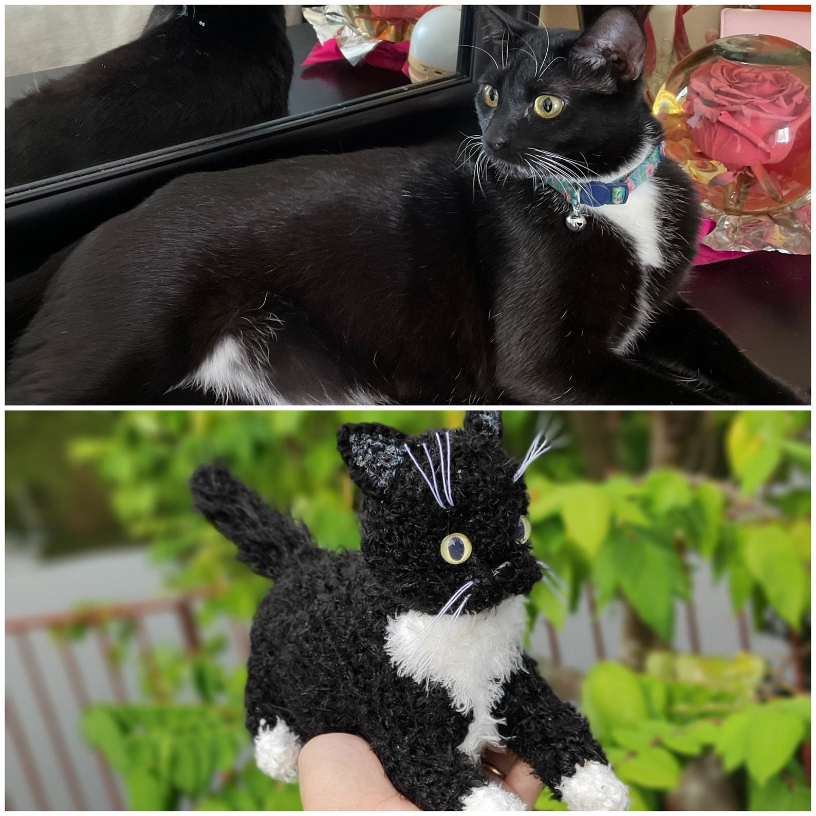 Custom Cat Plush Custom Crochet Cat Custom Stuffed Cat - Etsy