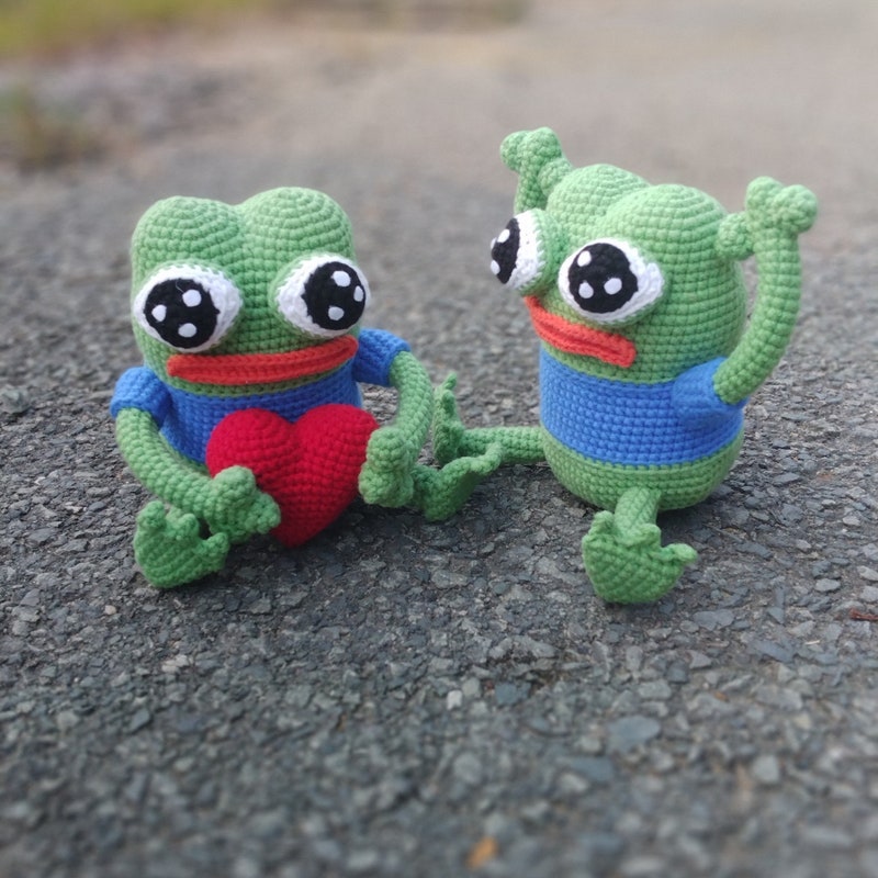Pepe the Frog Plush - Etsy