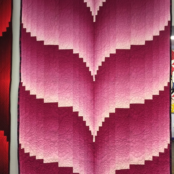 Bargello Quilt - Etsy