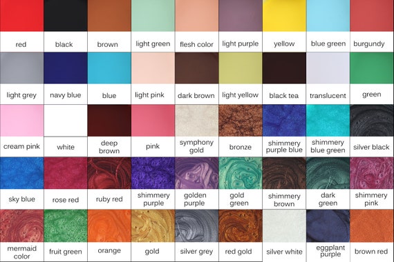 Extra Colors for Toys Add Color to Item - Etsy