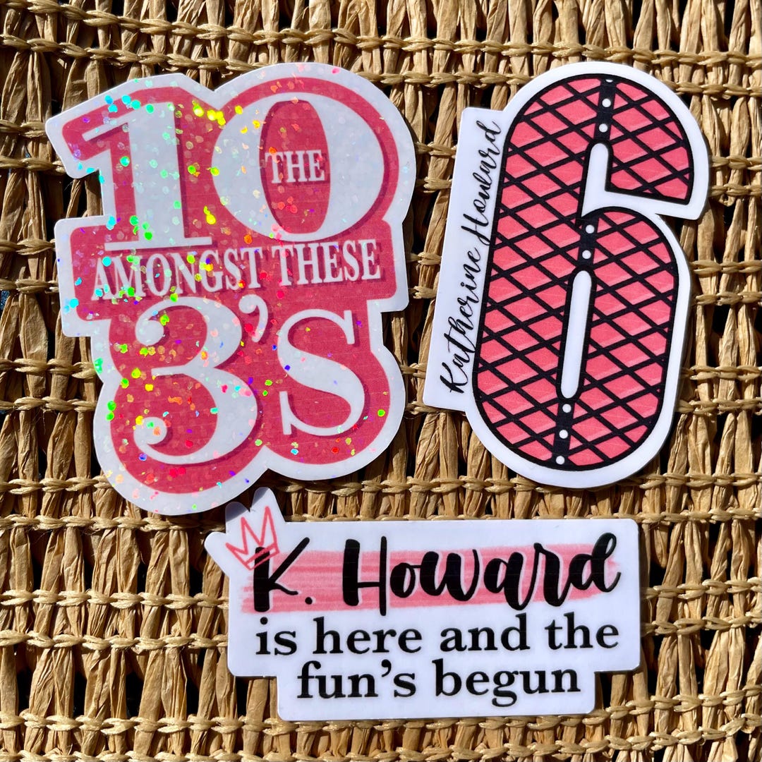 Katherine Howard Sticker Pack | Six the Musical - Etsy