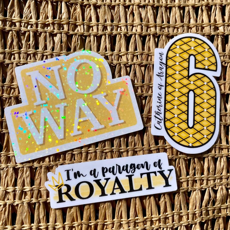 Six the Musical Stickers - Etsy