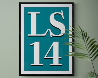 Postcode Art - Etsy UK