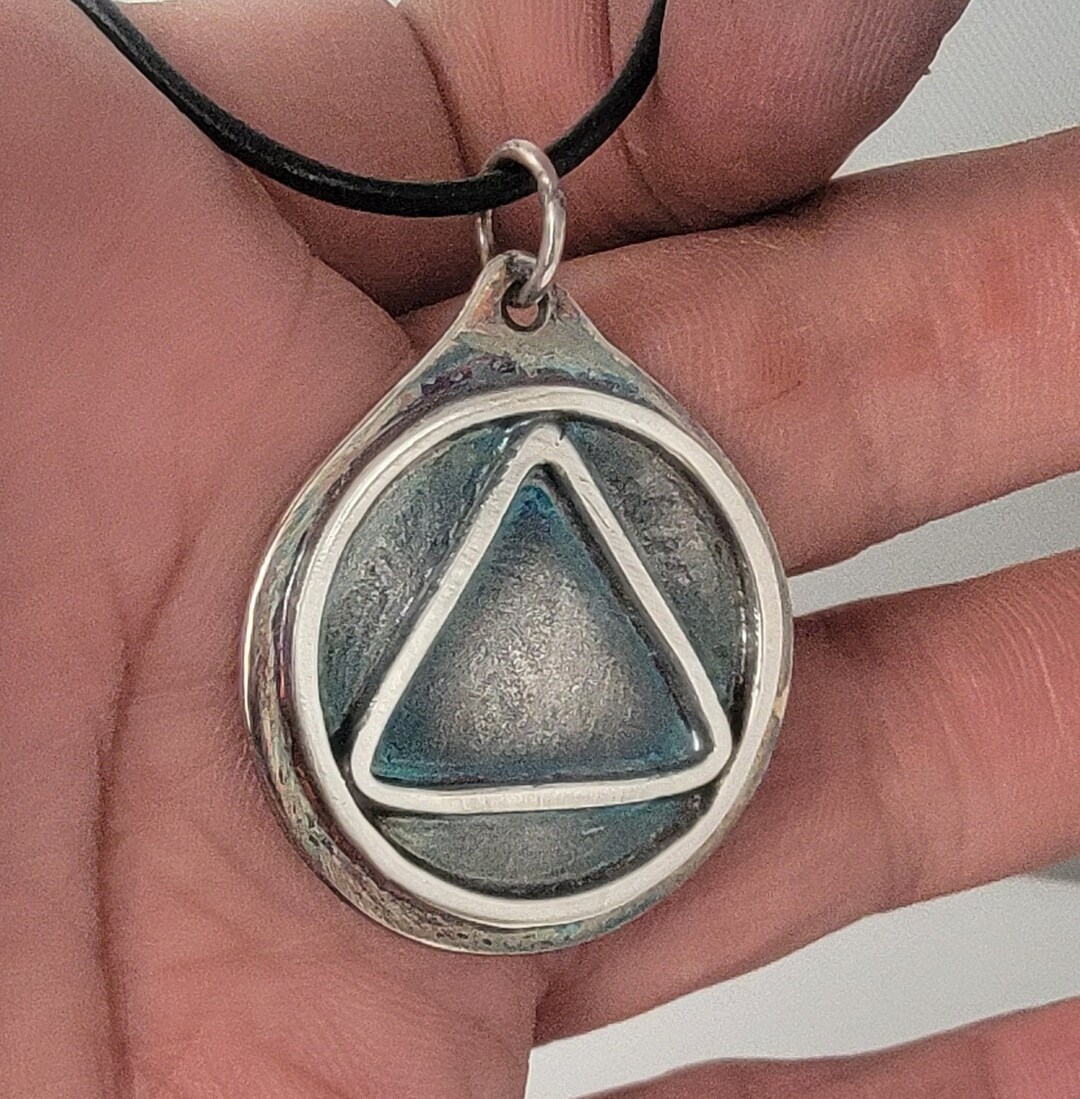 Spiritual Triangle Sobriety Symbol - Etsy