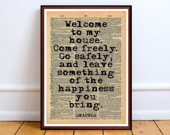 Dracula Quote | Etsy