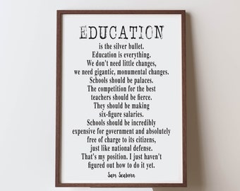 West Wing Quote Poster - Etsy
