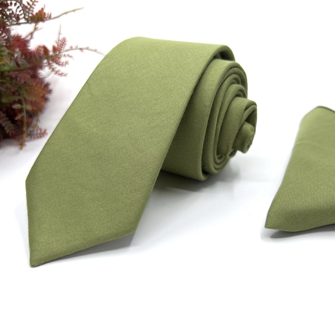 Lime Green Neck Ties / Wedding Neck Tie / Green Neck Ties / Mens ...
