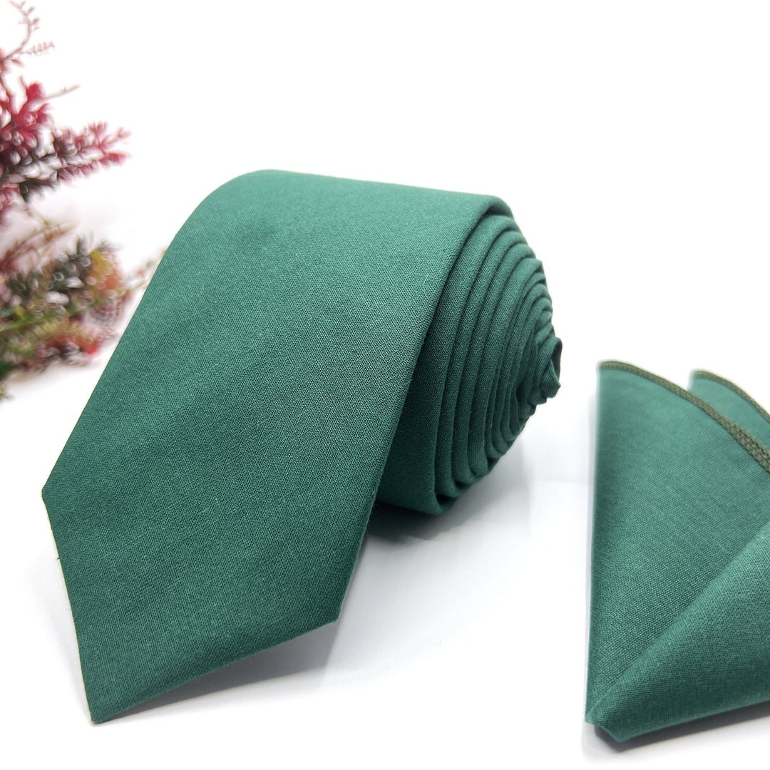 Emerald Green Neck Ties / Green Necktie / Mens Necktie / Groomsmen ...