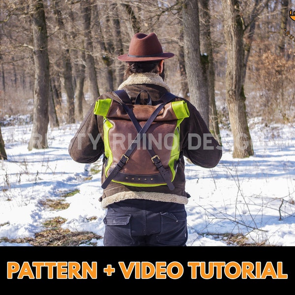 Rolltop Backpack Pattern - Etsy UK