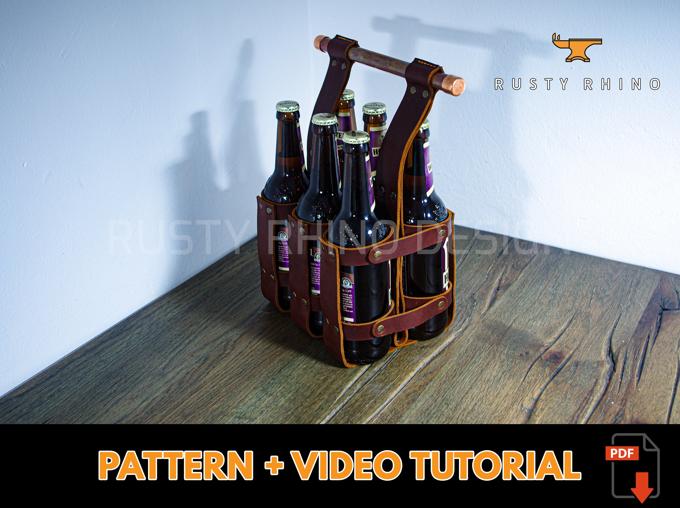Beer Carrier Pattern Beer Caddy Pattern Bottle Holder | Etsy