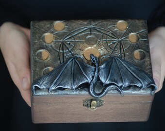 Wooden Dragon Box | Etsy