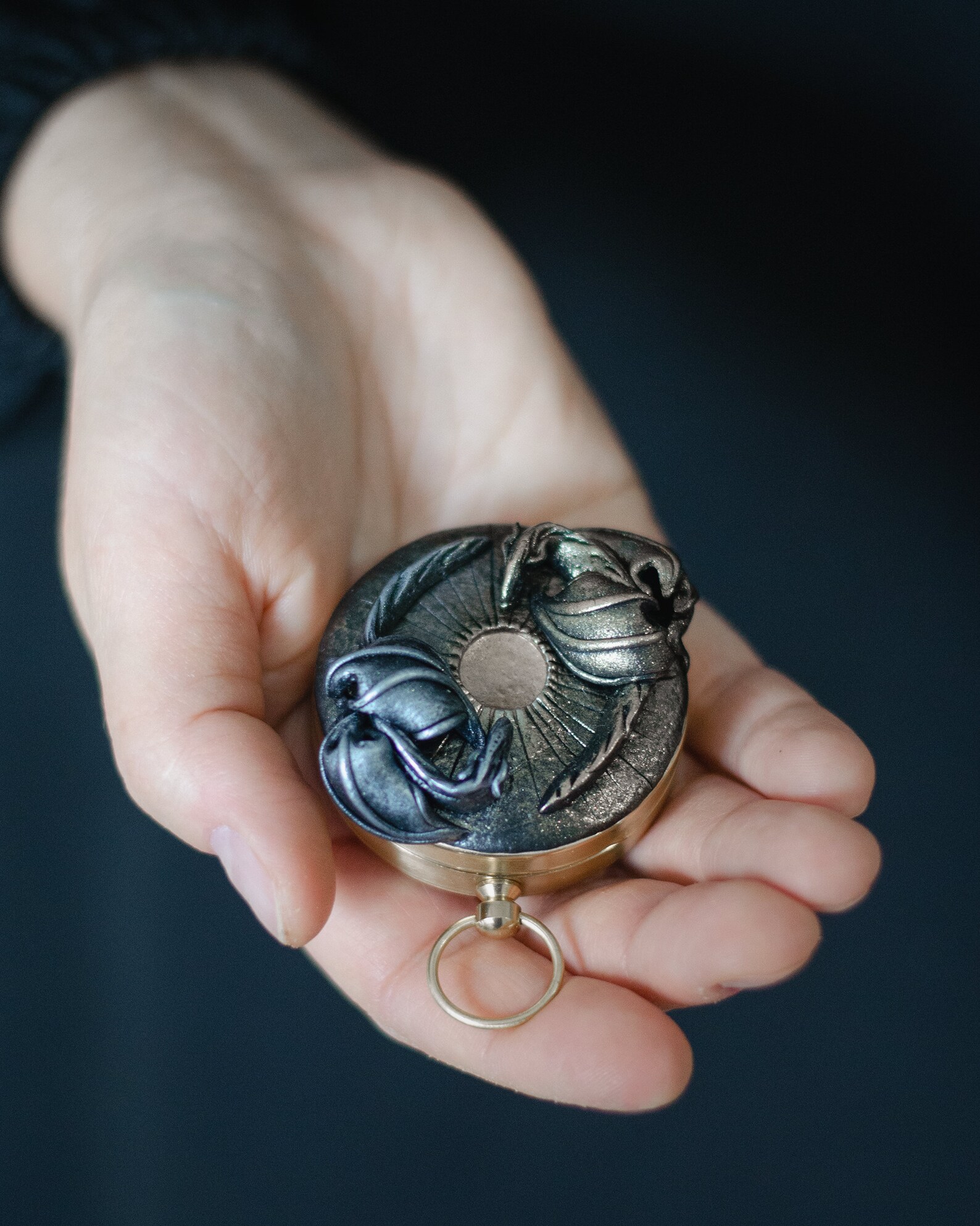 Medieval Dragon's Embrace Ring Box Elven Engagement Ring Box With ...